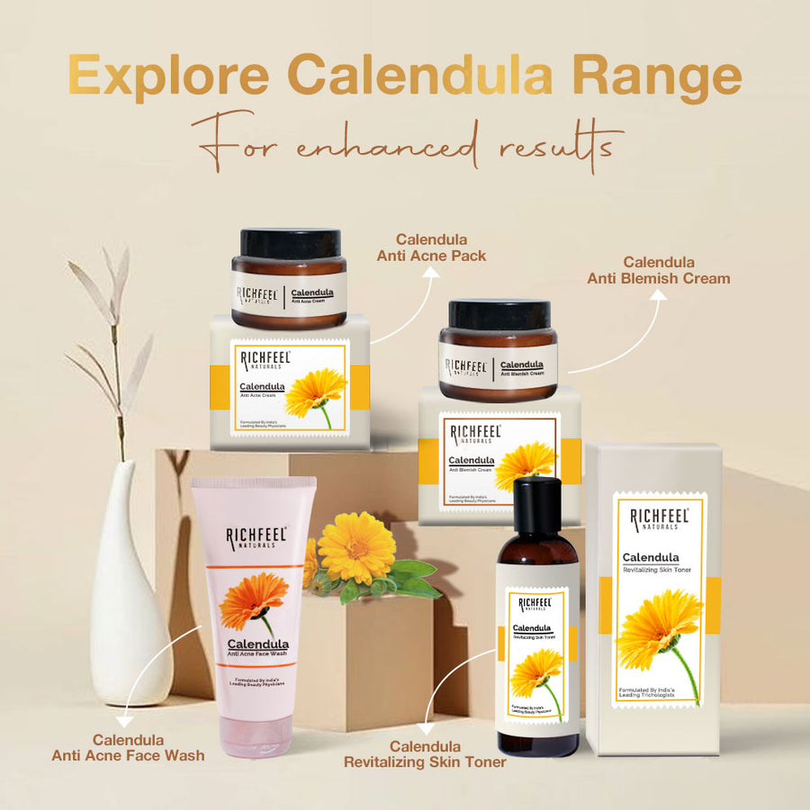 Richfeel Calendula Anti Acne Soap 75 G Pack of 8 – richfeelnaturals.com
