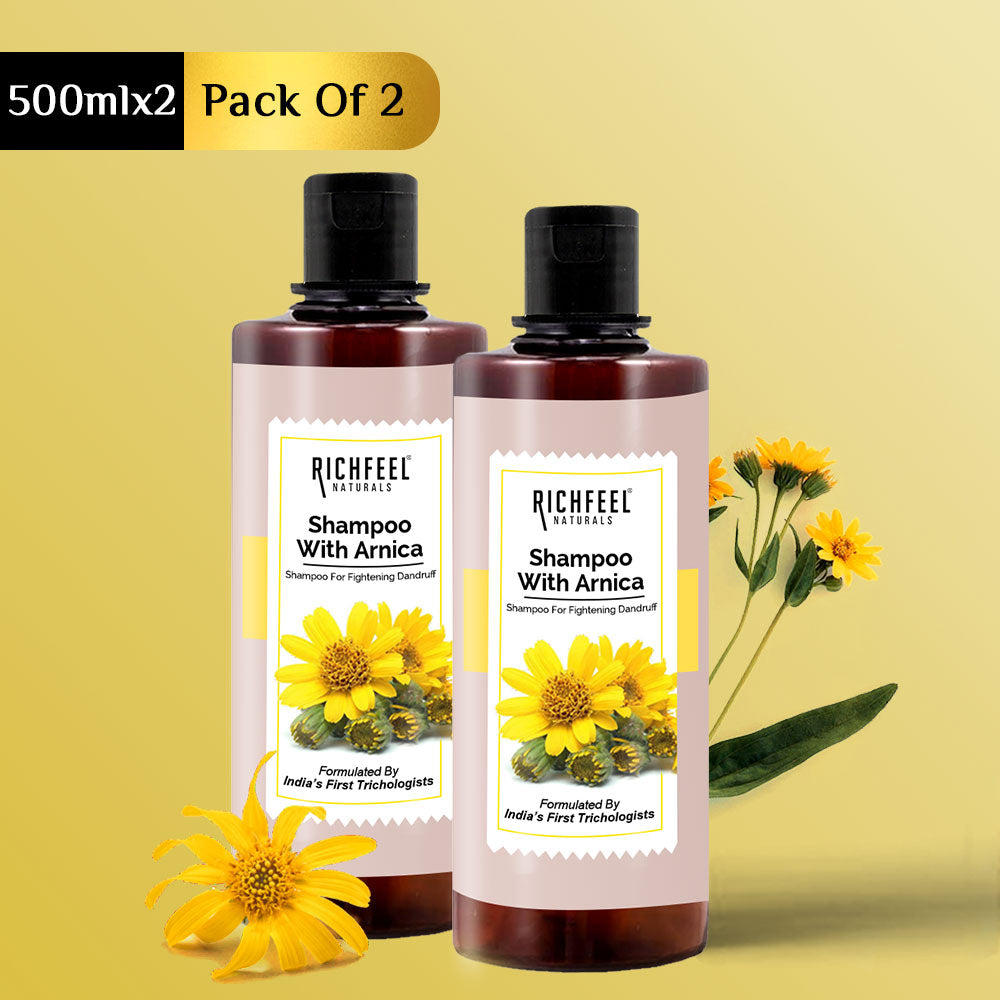 Richfeel Shampoo with Arnica 500 ml (Pack of 2) – richfeelnaturals.com
