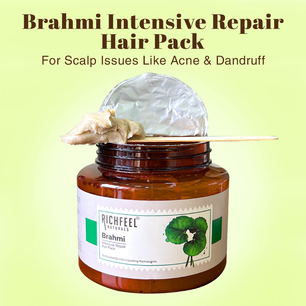 Richfeel Brahmi Hair Pack 500 g – richfeelnaturals.com