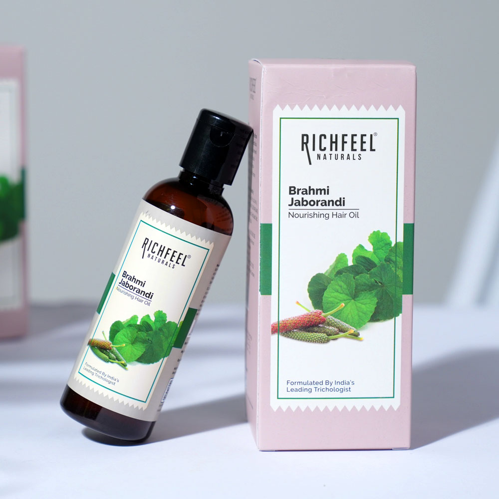 Richfeel Brahmi Jaborandi Nourishing Hair Oil 80 ml – richfeelnaturals.com