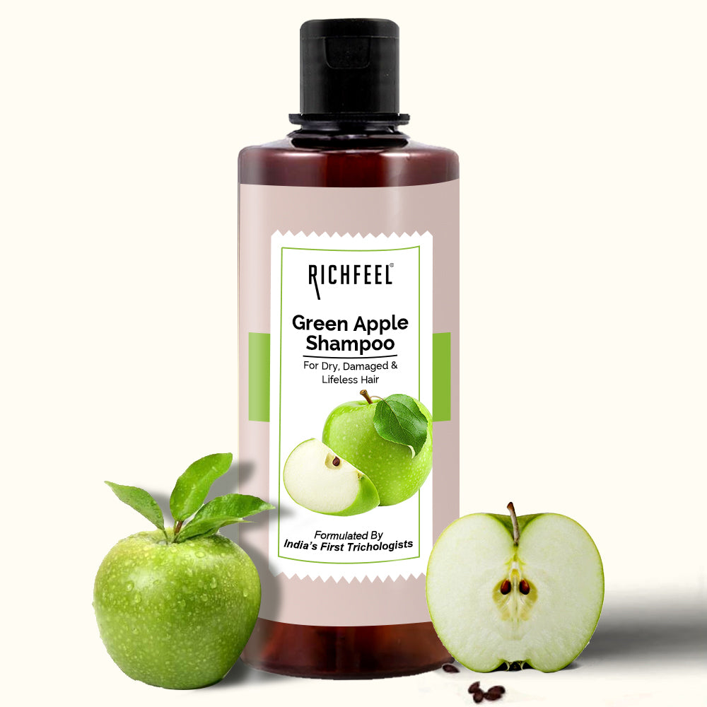 Richfeel Green Apple Shampoo 500 ml – richfeelnaturals.com