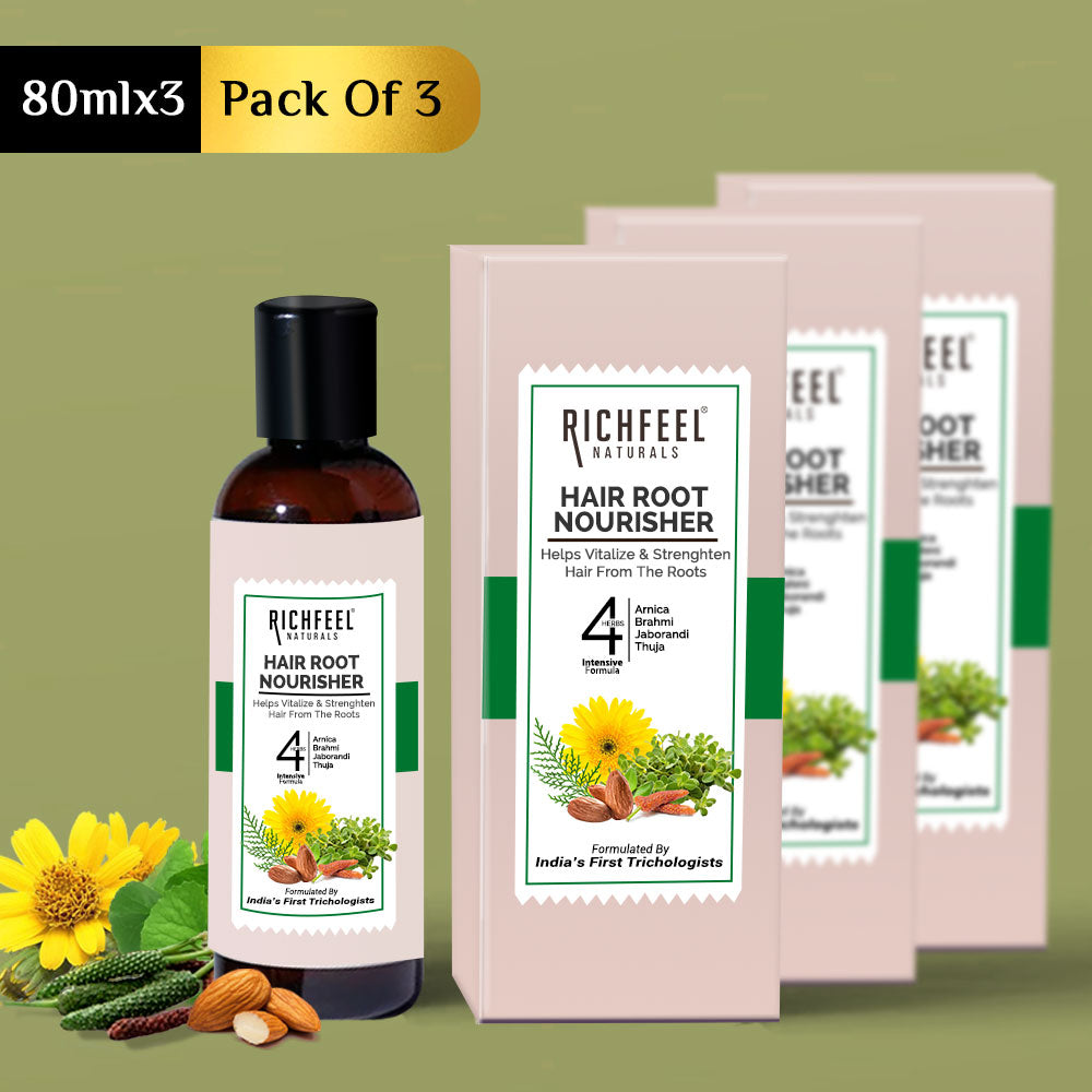 Richfeel Hair Root Nourisher 80 Ml (Pack of 3) – richfeelnaturals.com