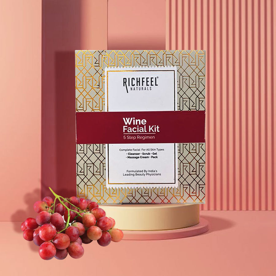 Richfeel Wine Facial Kit 30 gm – richfeelnaturals.com