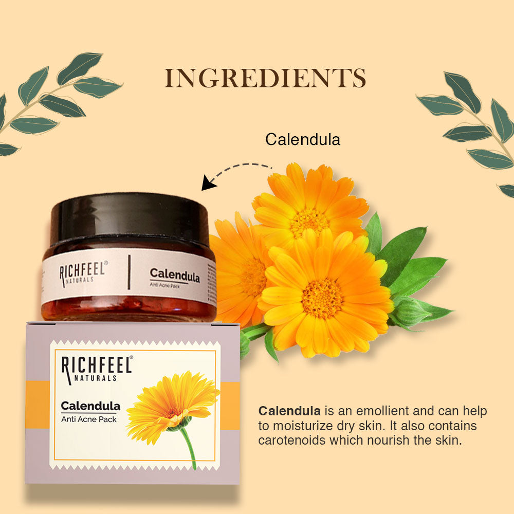 Richfeel Anti Acne Pack 50 G Pack of 3 – richfeelnaturals.com